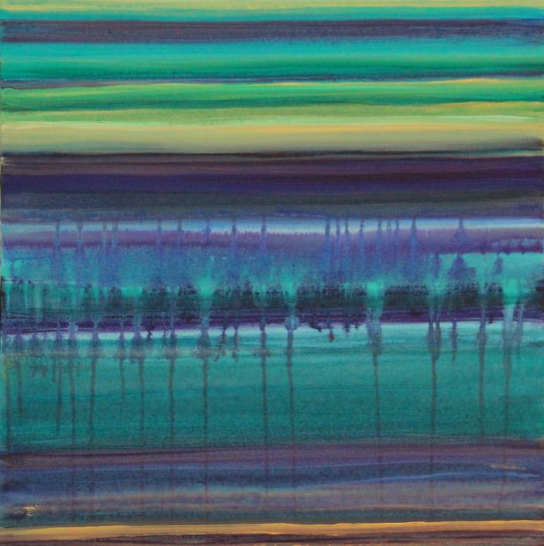 stop listening to the static Painting by Kimberley Bruce | Saatchi Art