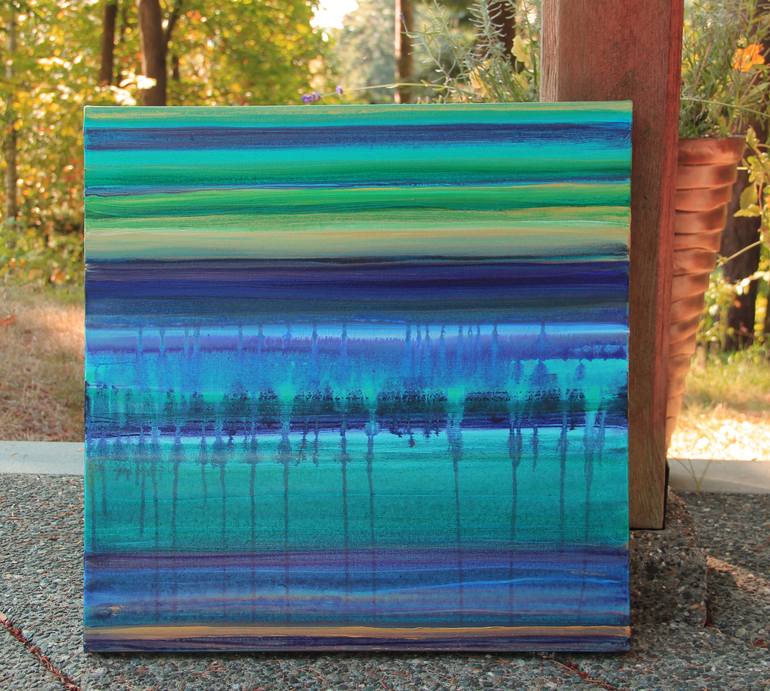 stop listening to the static Painting by Kimberley Bruce | Saatchi Art