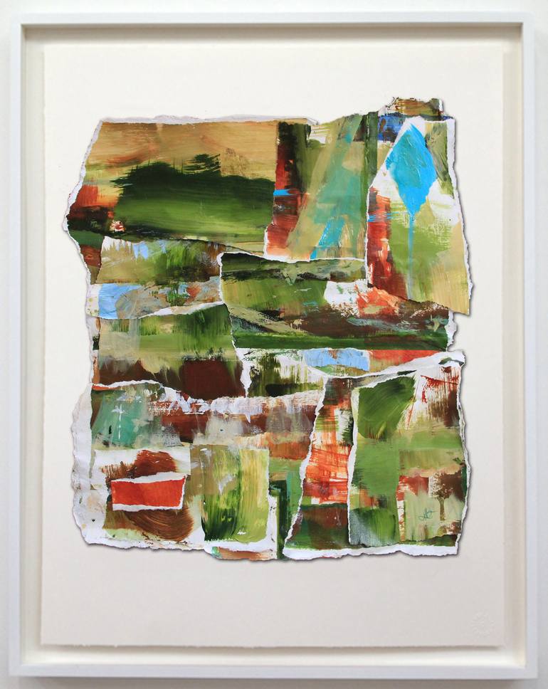 Vancouver Deconstructed Collage by Kimberley Bruce | Saatchi Art