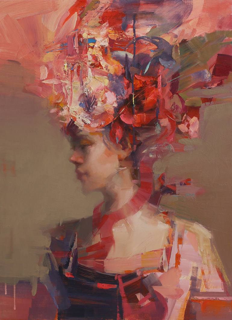 Waiting No.0118 (Love story) Painting by Taeil Kim | Saatchi Art