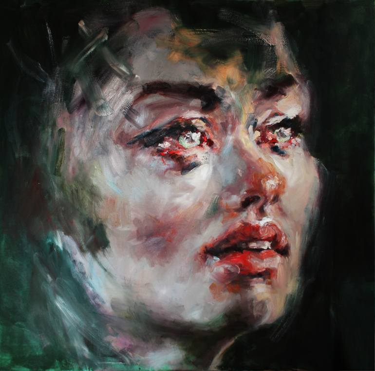 Solar Madness Painting by Elly Smallwood | Saatchi Art