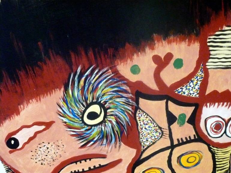 FOREBODING Painting by Concha Flores Vay | Saatchi Art