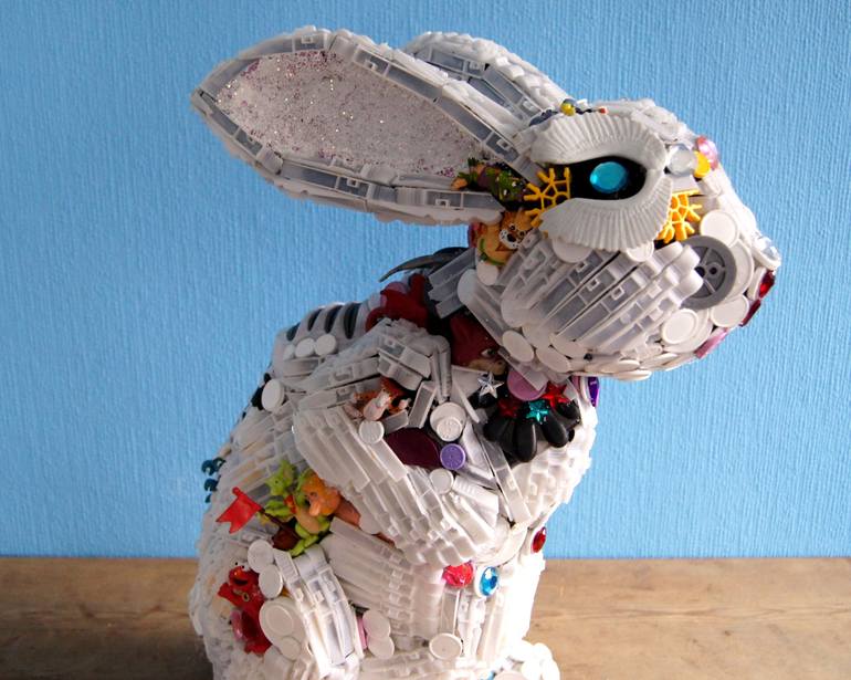 Rabbit Rabbit One Sculpture by Robert Bradford | Saatchi Art