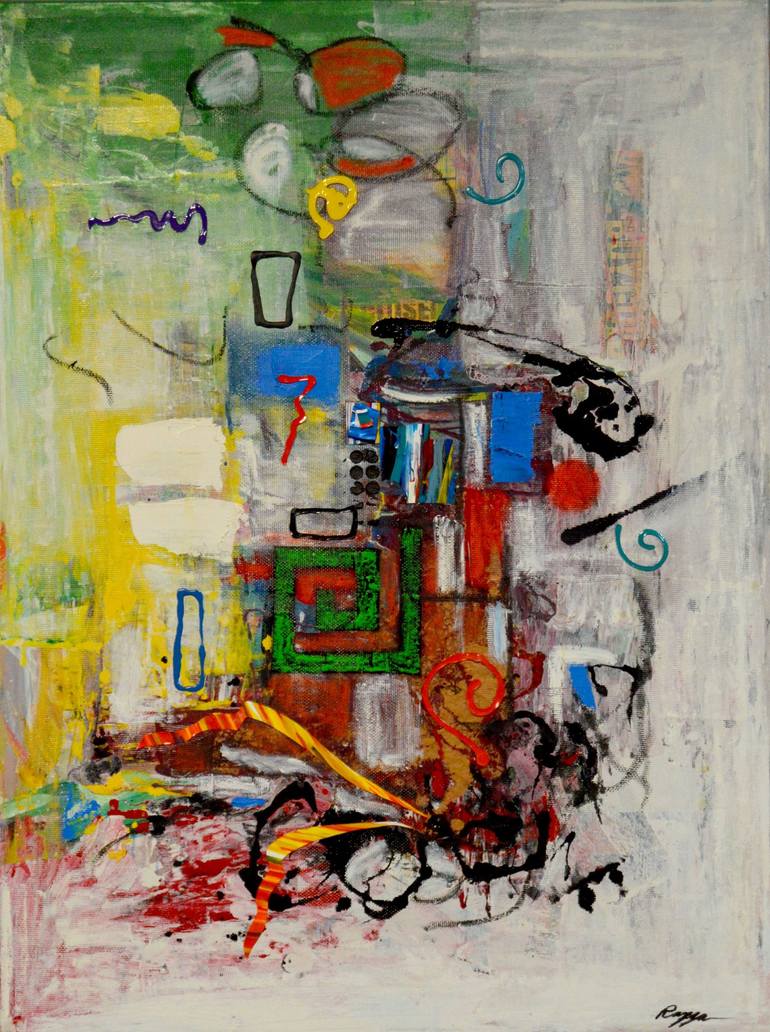 Offset Painting by Al Acar | Saatchi Art