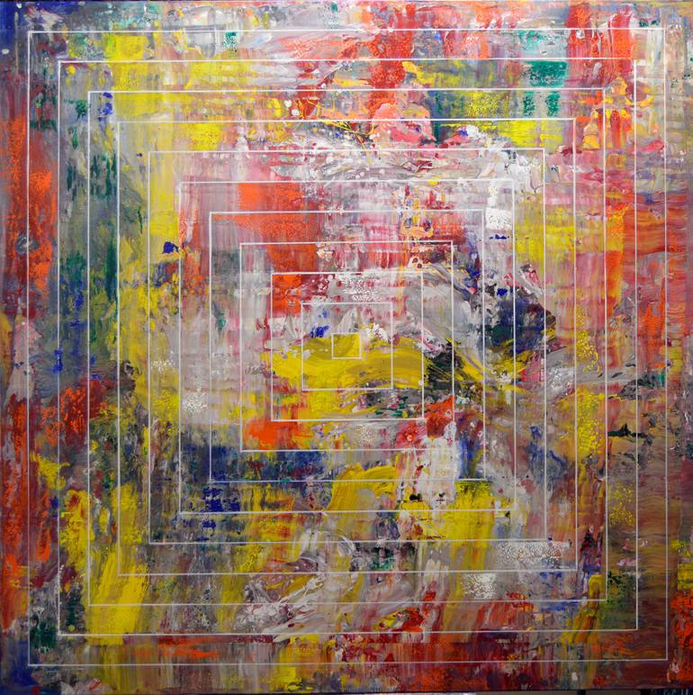 LC4 Radioactive Painting by Al Acar | Saatchi Art