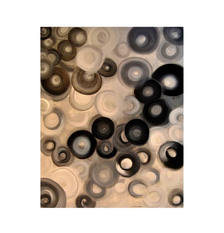 Crowded Painting by Zoe Clements | Saatchi Art