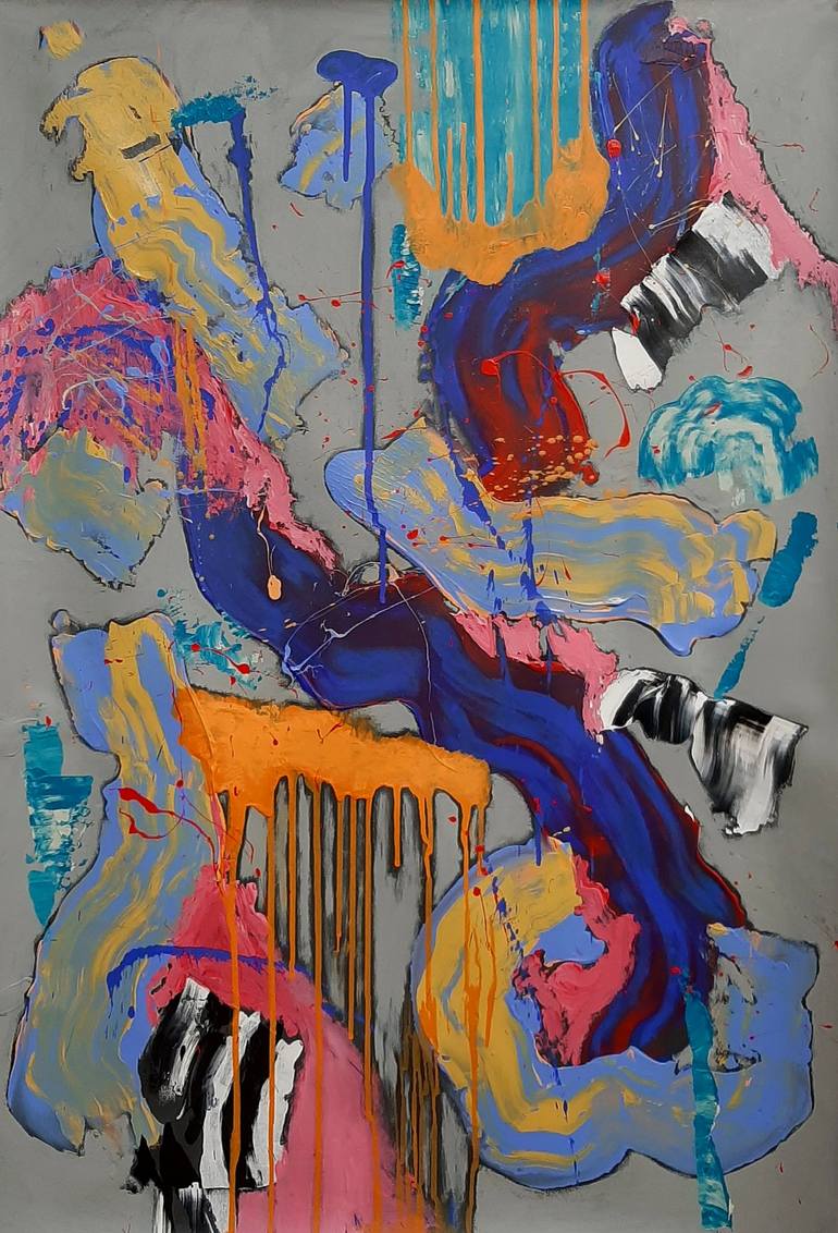 One Step Forward, No Steps Back Painting by Victoria Manning | Saatchi Art