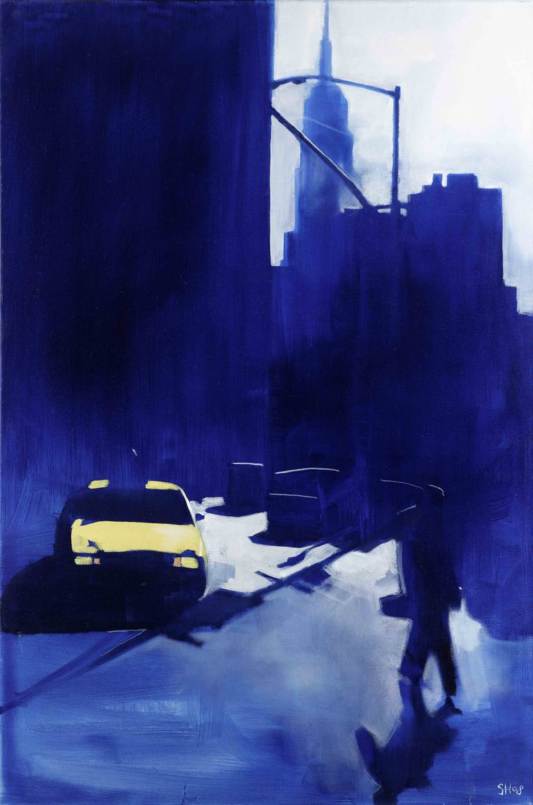 New York Painting by Sam Hewitt | Saatchi Art