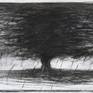 Black rain Drawing by Wilfrid Moizan | Saatchi Art