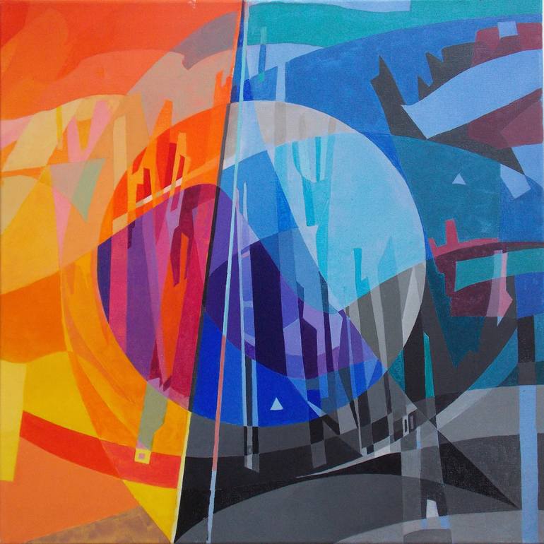 The last passer Painting by Jean Marie Renault | Saatchi Art