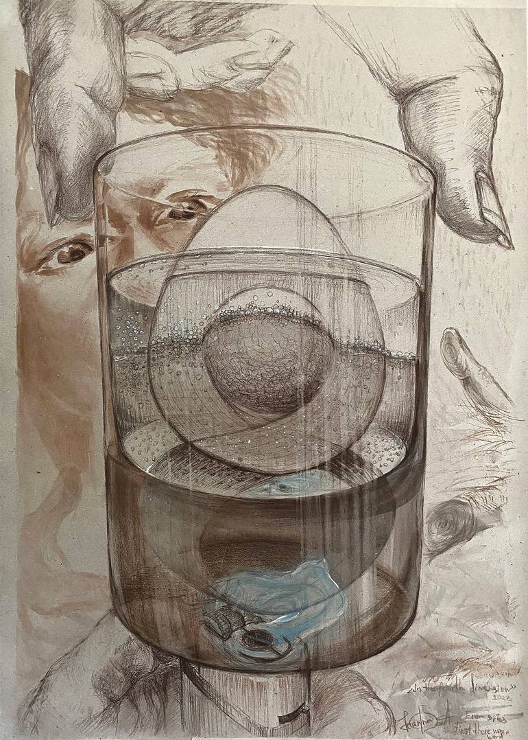 The Fourth Dimension Drawing by Jeanna Dart | Saatchi Art United Kingdom