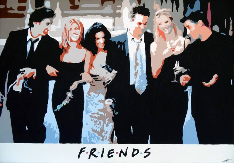 Friends Painting by Hussein El Kaissy | Saatchi Art