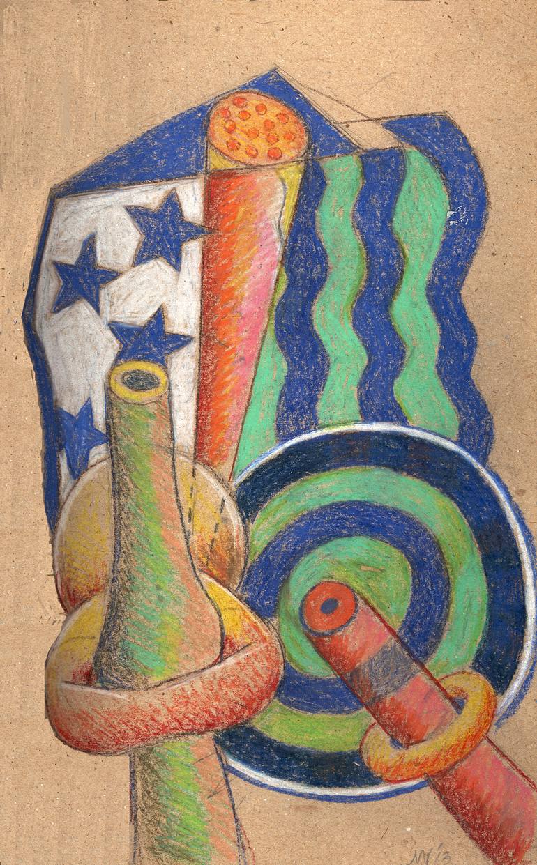 Frag Drawing by Marty Norman | Saatchi Art