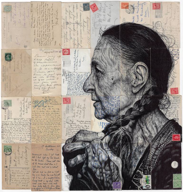 the set up Drawing by Mark Powell | Saatchi Art United Kingdom