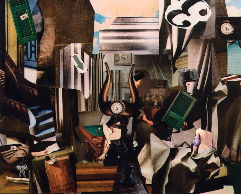 Dedalus Collage by François-xavier Lagey | Saatchi Art