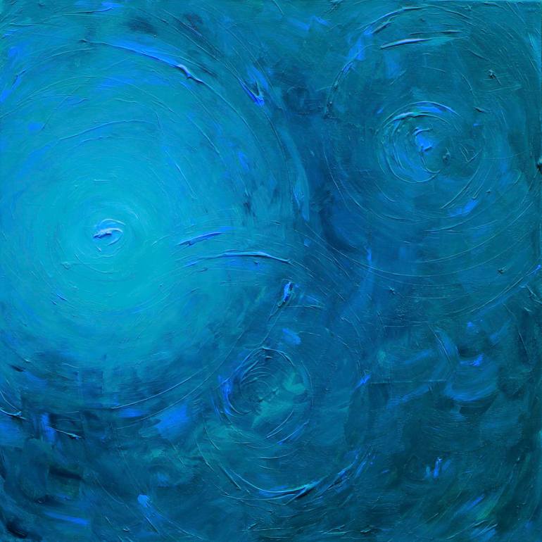 Hidden Depths III Painting by Lyra Morgan | Saatchi Art