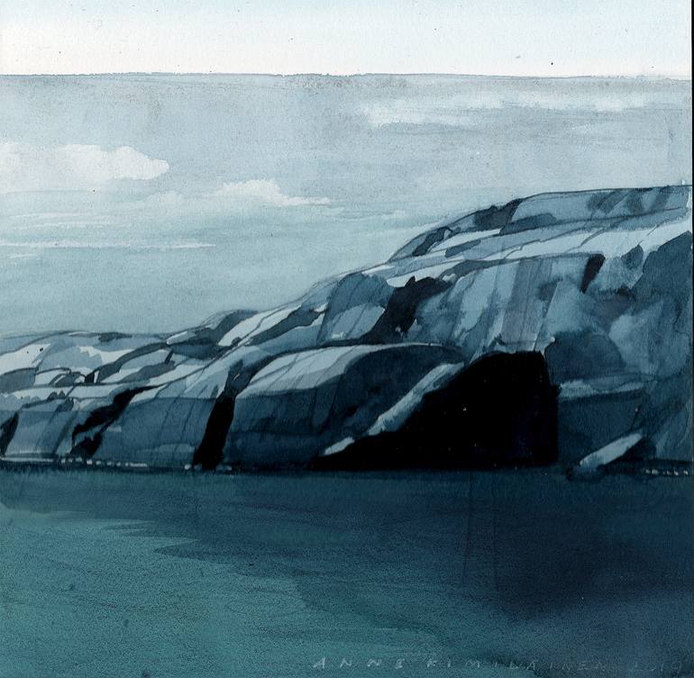 Grönvik Painting by Anne Kimiläinen | Saatchi Art