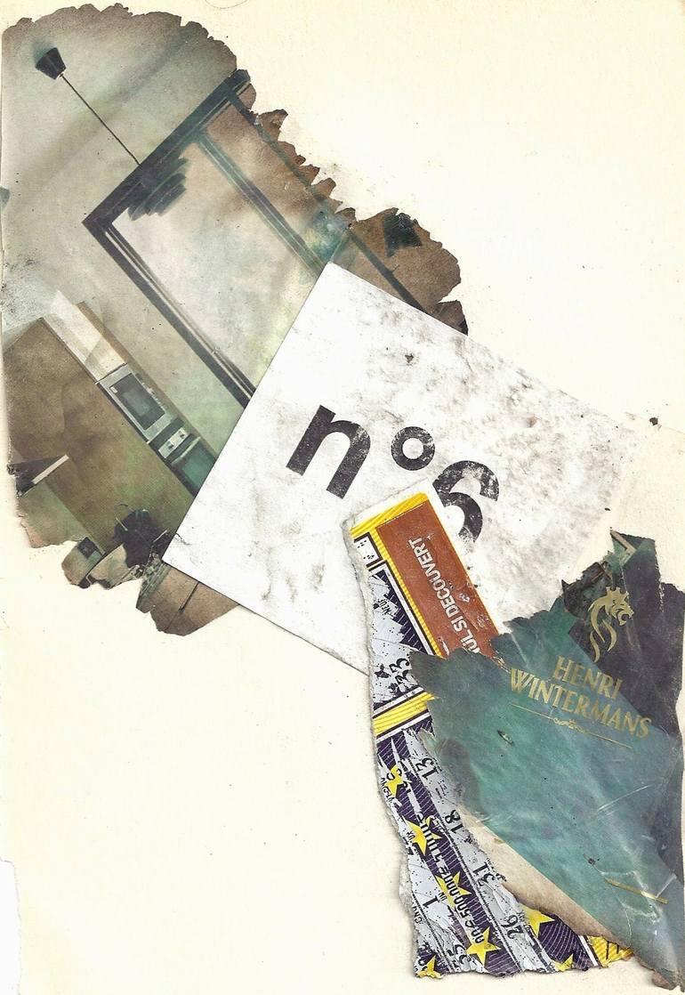 N°6 Collage by yann faucon | Saatchi Art