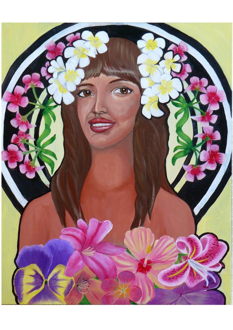 Bloom Painting by Hannah McKinlay | Saatchi Art