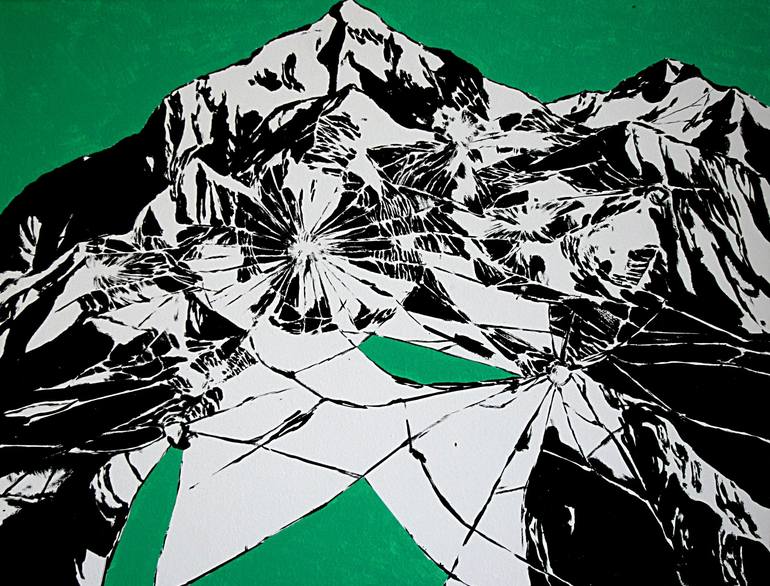 density + - Painting by jean-philippe paumier | Saatchi Art
