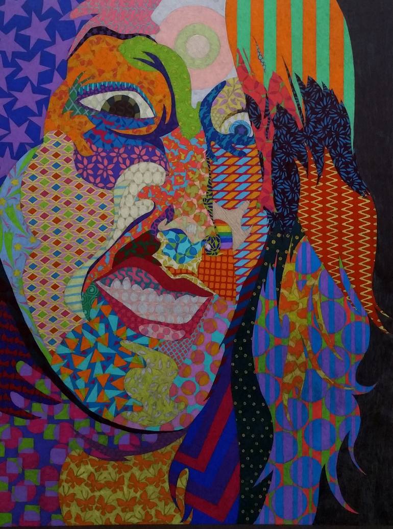 The Reality of Being Multifaceted Drawing by Mariel Collins | Saatchi Art