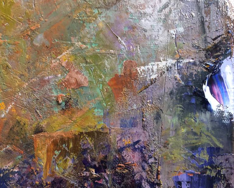 Autumn Dusk Painting by Jean David | Saatchi Art