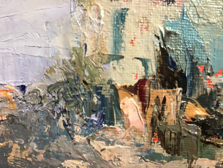 A Corner of the Village Painting by Jean David | Saatchi Art