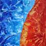 Birth of a Sun / Death of a Dream Painting by Dan Bernatek | Saatchi ...