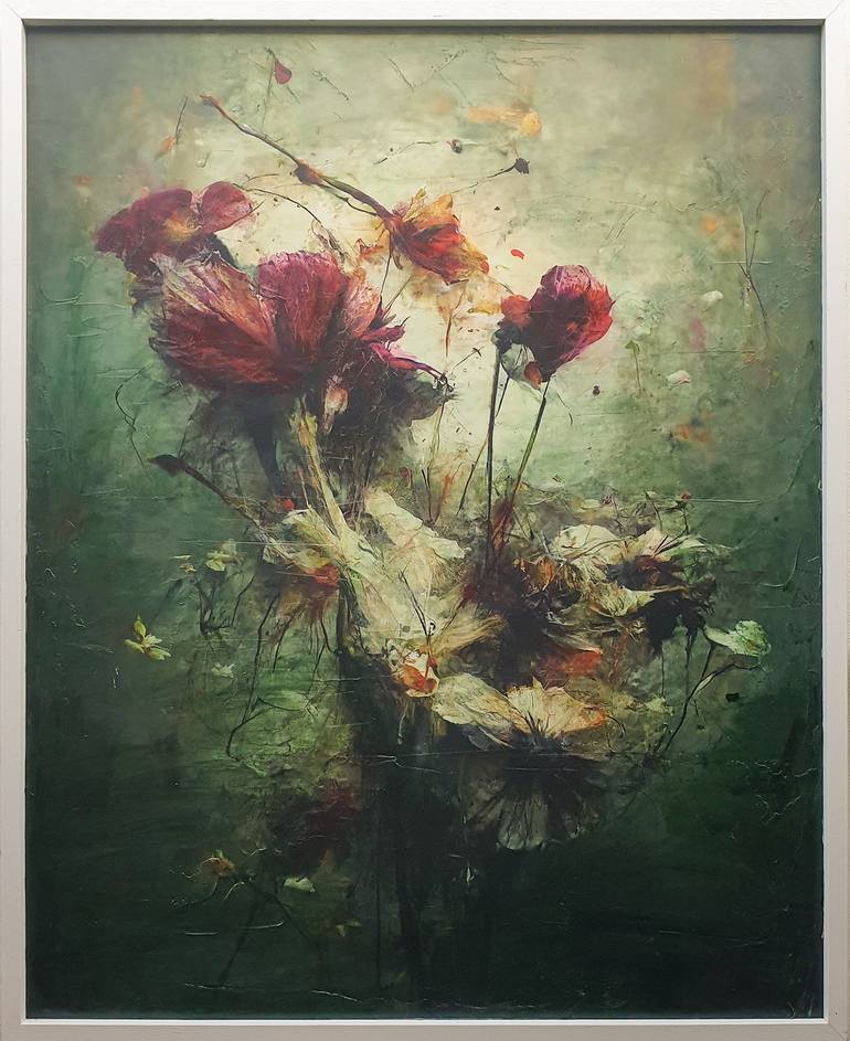 FLORAL DECAY X Painting by Teis Albers | Saatchi Art
