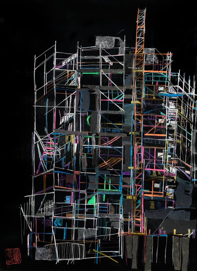 Complex 2 Painting by Patricia Cain | Saatchi Art