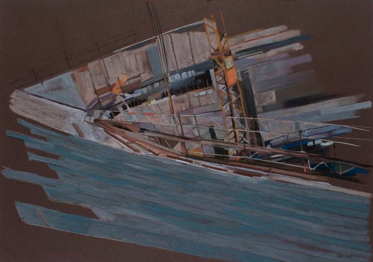 Zinc Fold Painting by Patricia Cain | Saatchi Art