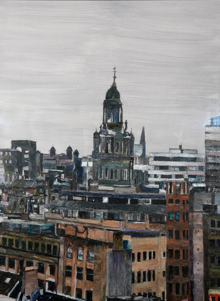 View from the Lighthouse Painting by Patricia Cain | Saatchi Art