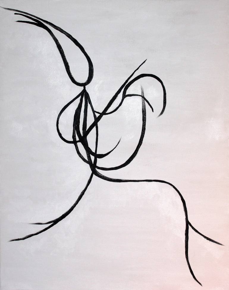 The Fiddle Player Painting by Michelle Randle | Saatchi Art