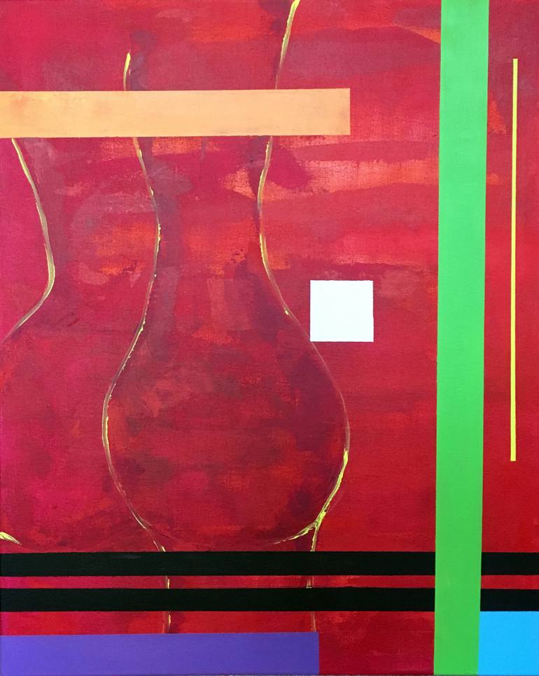 Figure & Form No.8 Painting by Michelle Randle | Saatchi Art