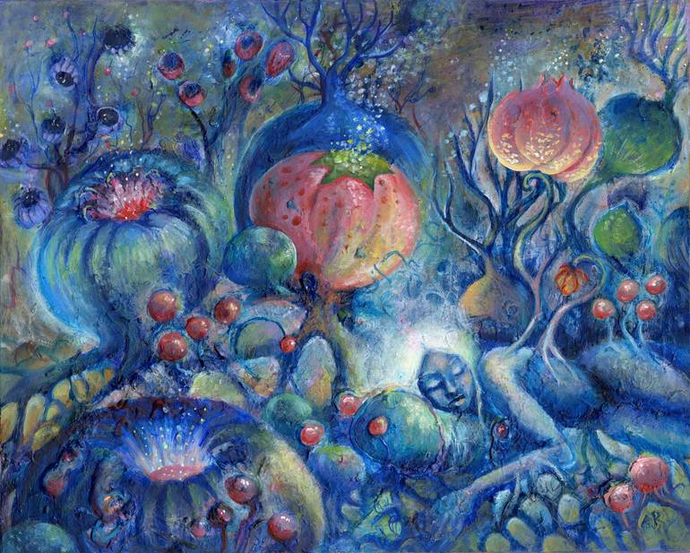 The Dreaming Place Painting by Autumn Rozario-Hall | Saatchi Art