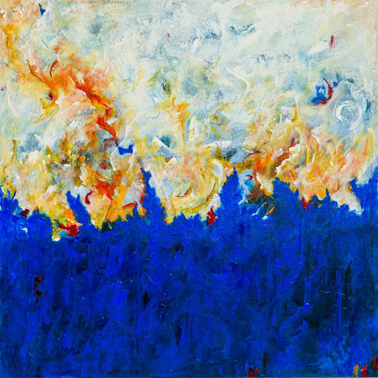 Field of Dreams Painting by Ambra Tesori | Saatchi Art