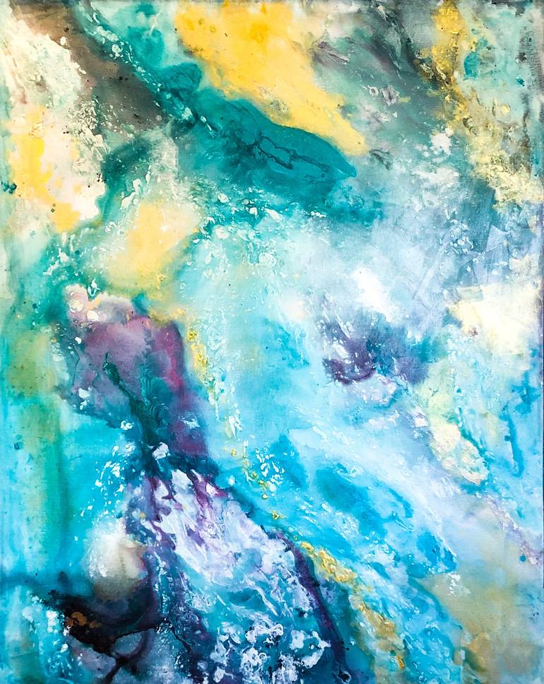 Inner Peace Painting by Edgar Medina | Saatchi Art