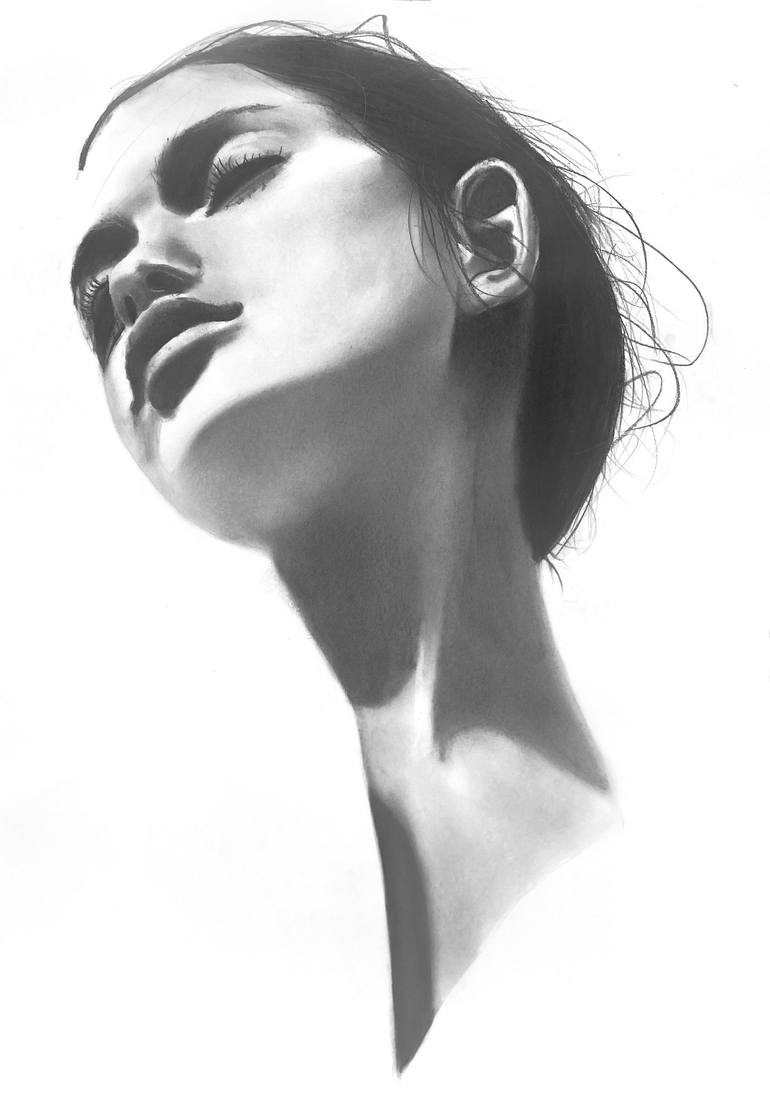 zoe Drawing by Denny Stoekenbroek | Saatchi Art