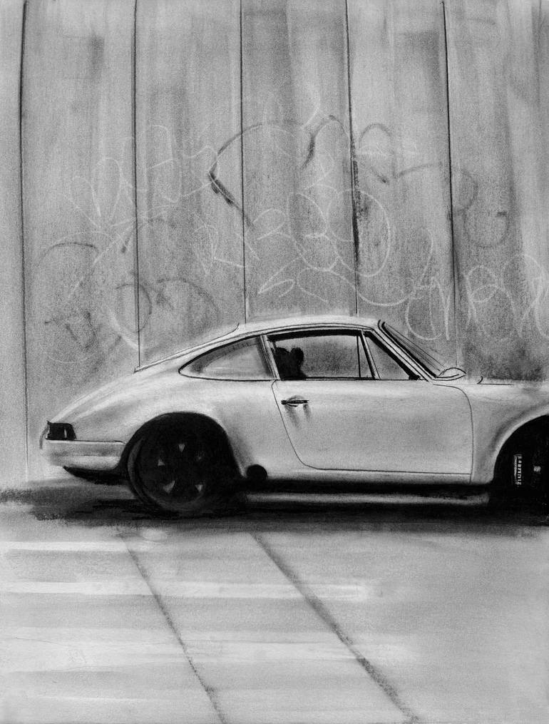 urban elegance Drawing by Denny Stoekenbroek | Saatchi Art