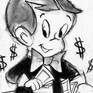Richie rich Drawing by Denny Stoekenbroek | Saatchi Art