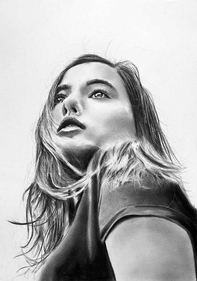 resolute Drawing by Denny Stoekenbroek | Saatchi Art