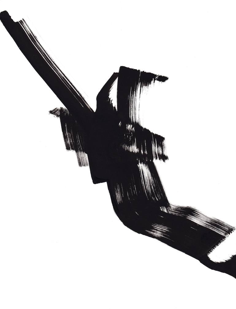 6 x 9 Abstract Drawing on Paper by Jaime Derringer Drawing ...