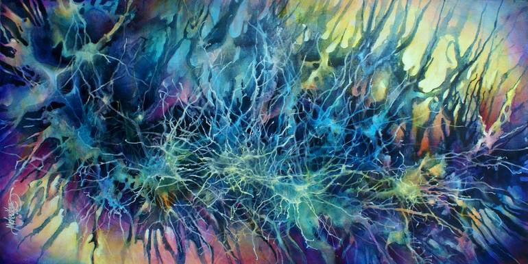 EXODUS Painting by Michael Lang | Saatchi Art