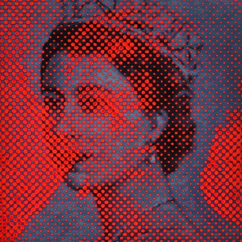 The missing face of us Painting by Ignacio Rojas | Saatchi Art