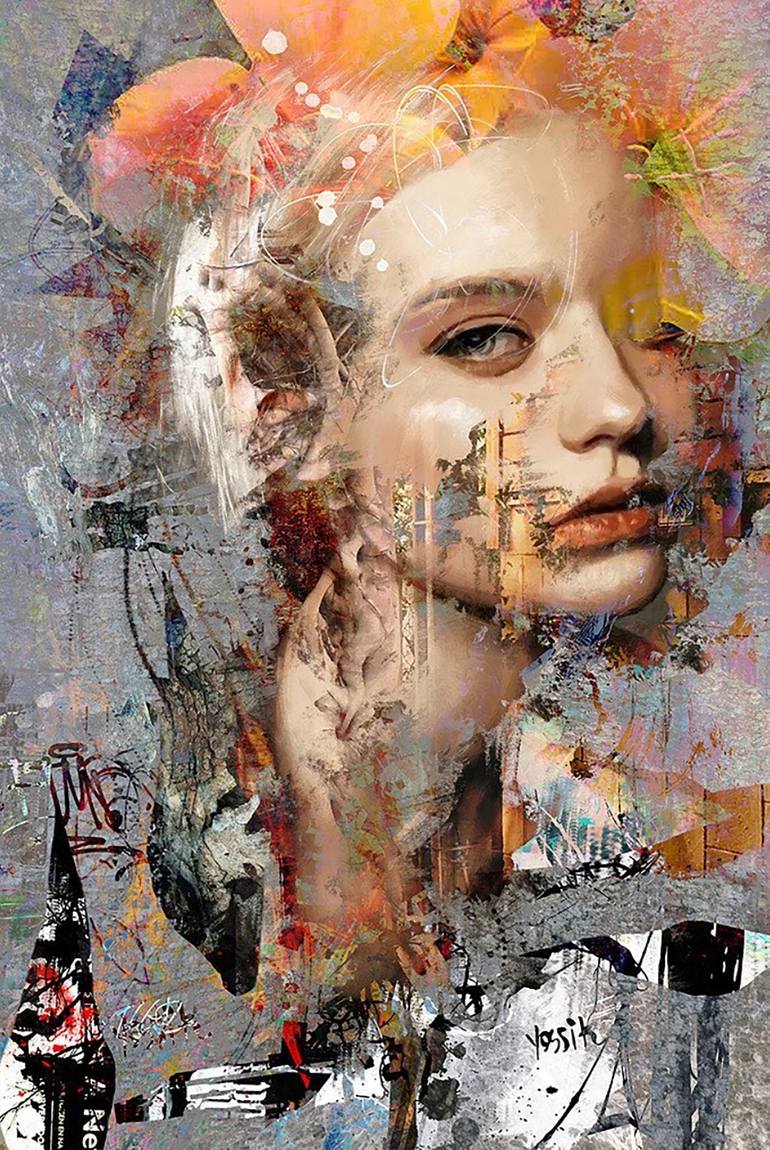 minerva Painting by Yossi Kotler | Saatchi Art