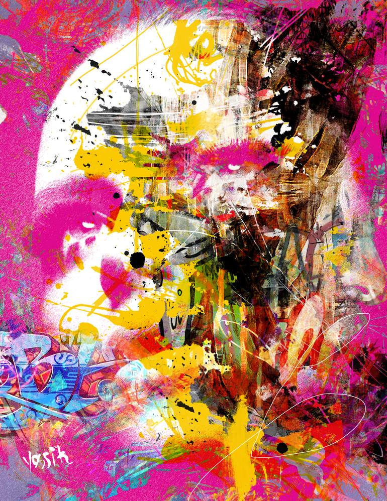 mindshower Painting by yossi kotler | Saatchi Art