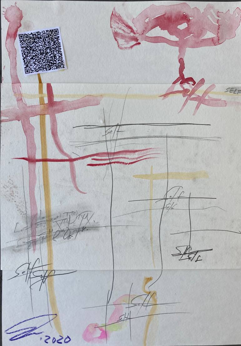 Self LXIV Painting by Sean Michael Weber | Saatchi Art