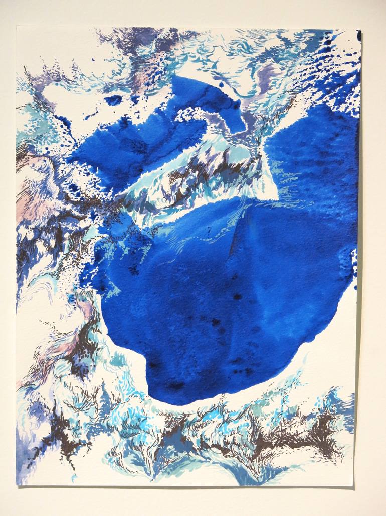 Map Series Drawing by Adriana Ablin Abstract Painter | Saatchi Art