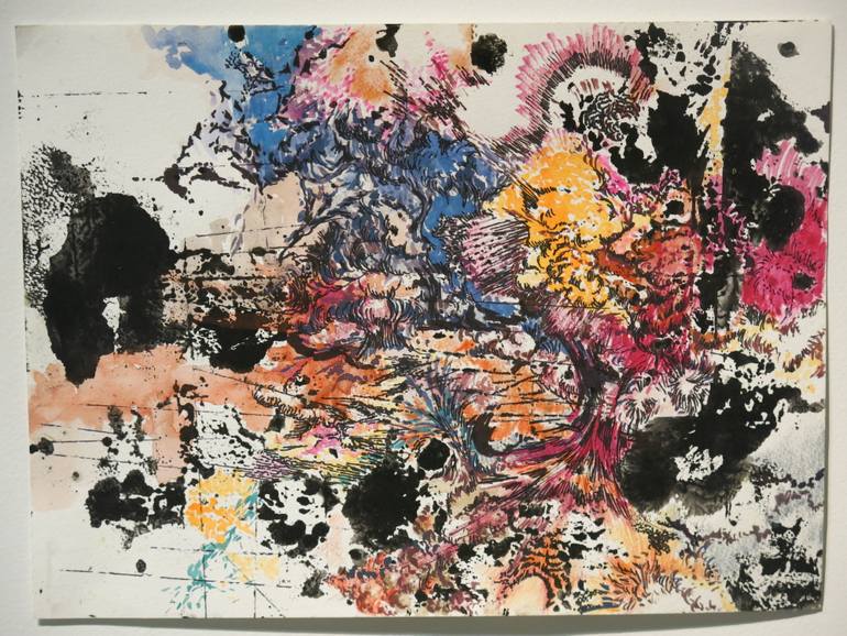 Maps Series Drawing by Adriana Ablin Abstract Painter | Saatchi Art
