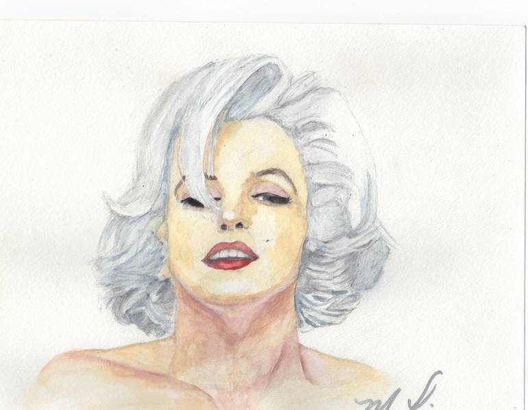 Marilyn Monroe Painting by Michael Frain | Saatchi Art